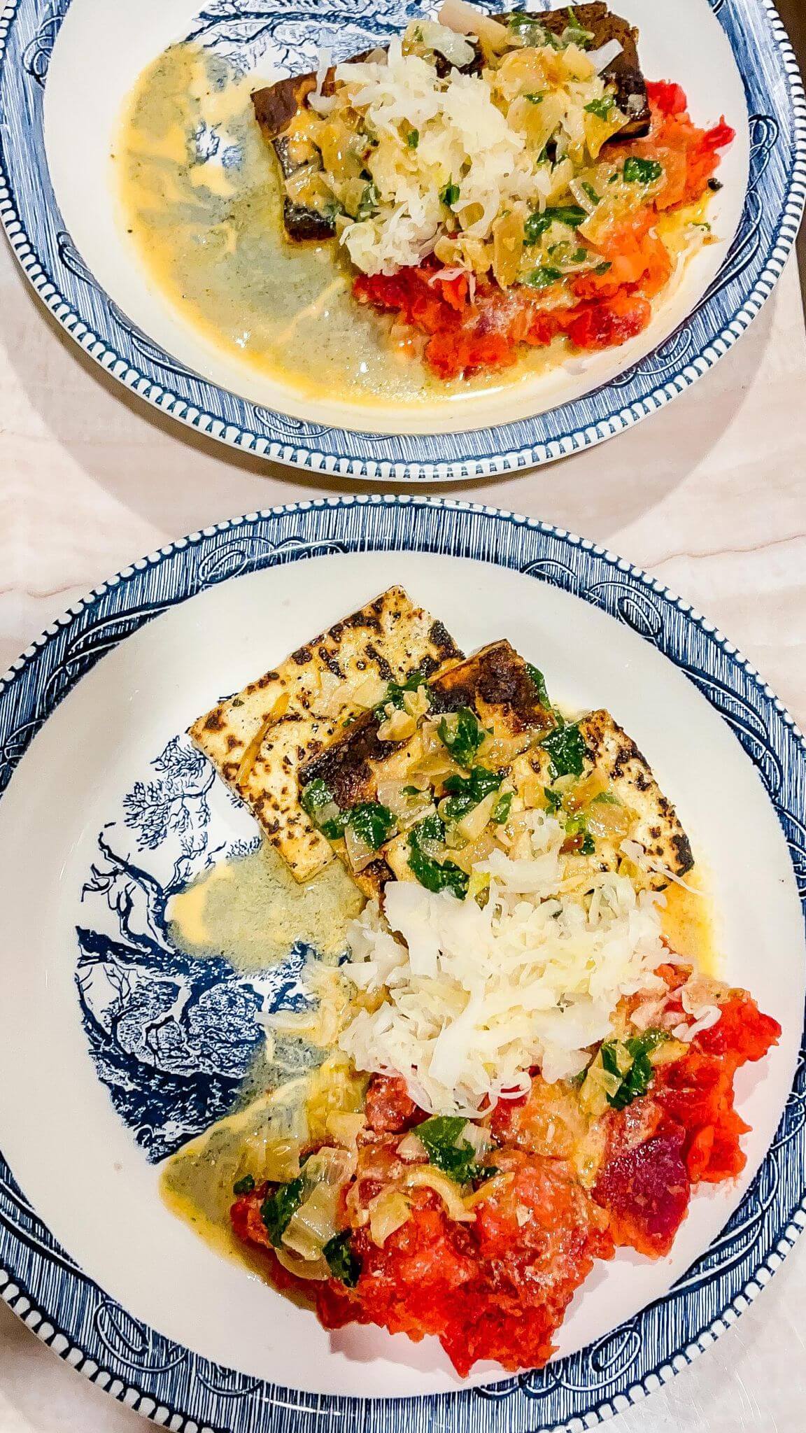 The Best Vegan German Dinner Recipe: Mustard Glazed Tofu